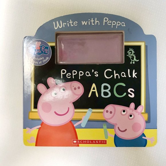 Peppa Pig | Other | 525 Write With Peppa Interactive Chalk Book | Poshmark